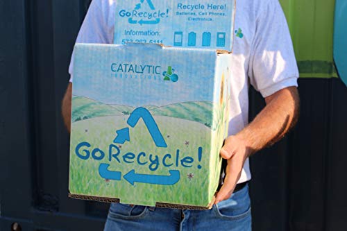 GoRecycle Large Battery Recycling Box - 50lbs Max. - Pre-Paid Return Shipping