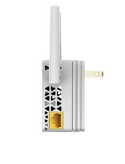 NETGEAR EX3700-100UKS AC750 WiFi Range Extender 802.11n/ac 1-Port Wall-plug External Antennas