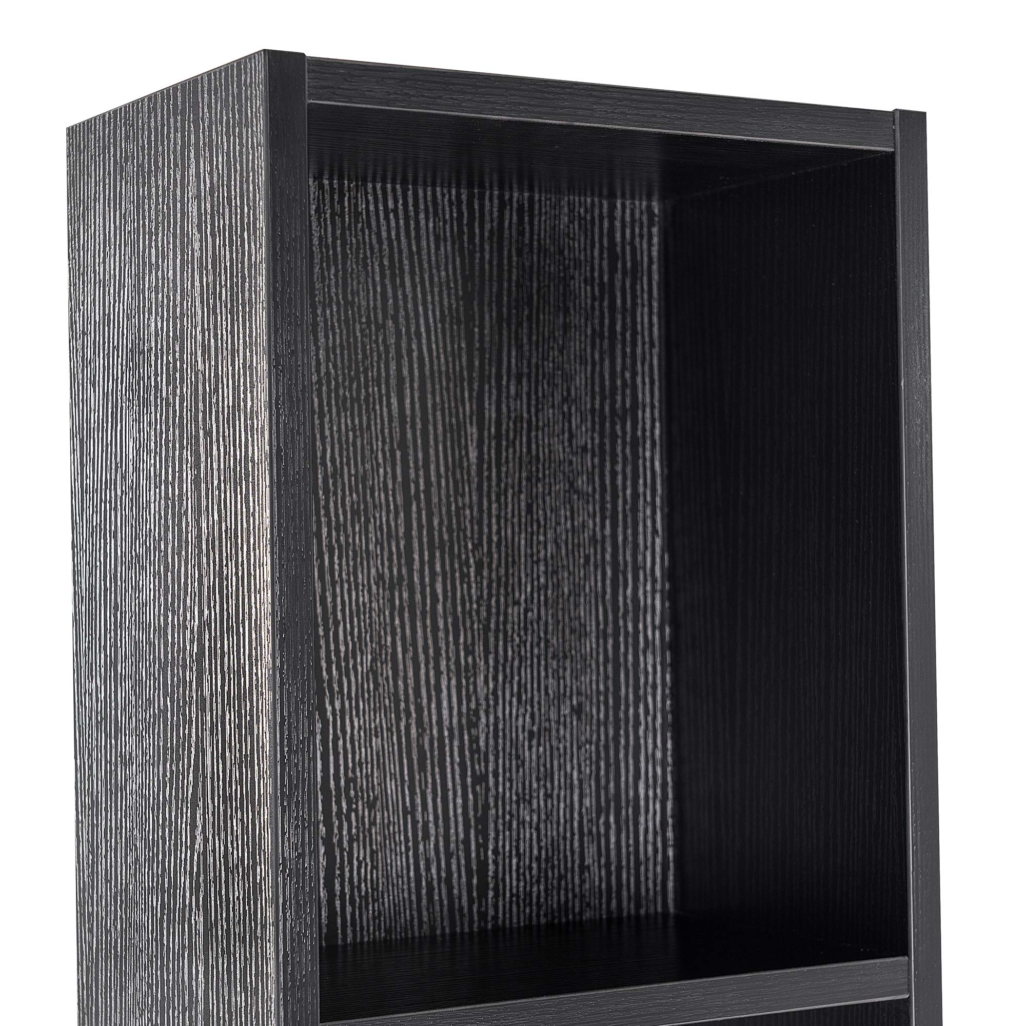 BarberPub 70"x13.2"x11" Locking Wall Mount Hair Styling Barber Station Drawer Storage Beauty Salon Spa Equipment 3036-1 (Black)