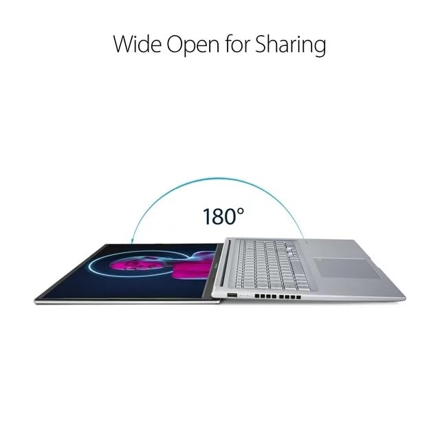 Asus VivoBook 17 High Performance Slim Laptop Intel Core i3 up to 4.4Ghz 8GB RAM 256GB SSD 17.3in Full HD Web Cam HDMI Windows 11 (K1703 โ Renewed)