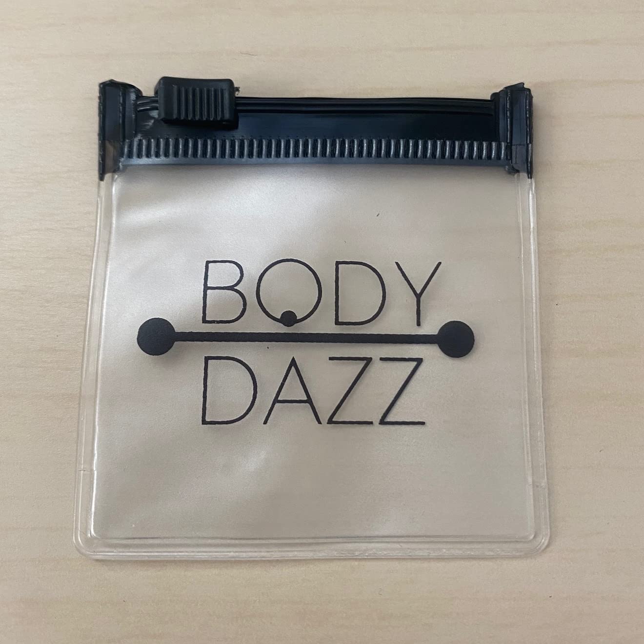 BODY DAZZ 18G-16G Square Shape Titanium Hinged Segment Ring Clicker Cartilage, Septum, Nose Piercing Jewelry (16 Gauge 8mm, Black)