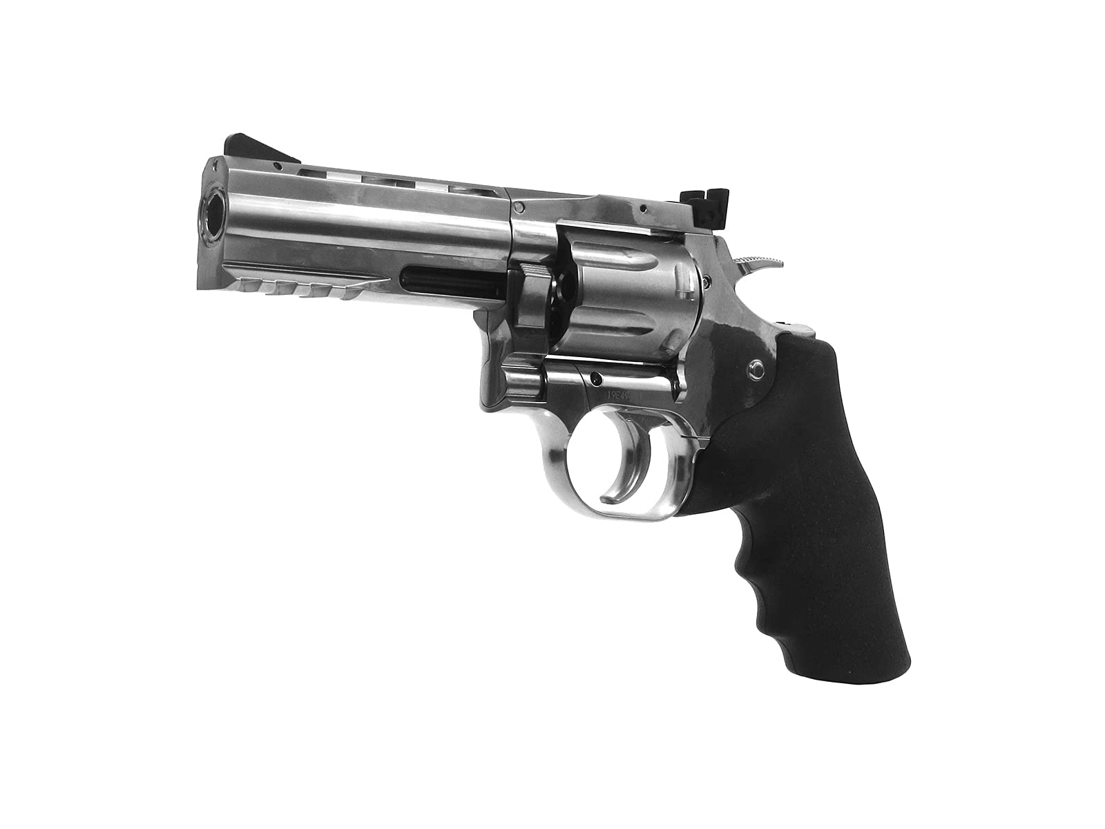 ASG Dan Wesson 715 Pellet Gun Revolver .177 Caliber Air Pistol, 4"