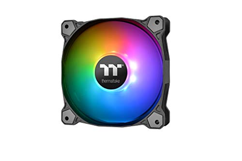 Thermaltake CL-F063-PL12SW-A Ventilateur Pure Plus RGB 12 TT 3 Pack - Black