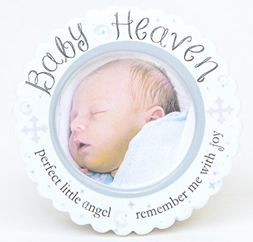 The Grandparent Gift Baby Heaven Infant Loss or Miscarriage Gift, Hanging Ornament or Sitting Mini Photo Frame with Sentiment