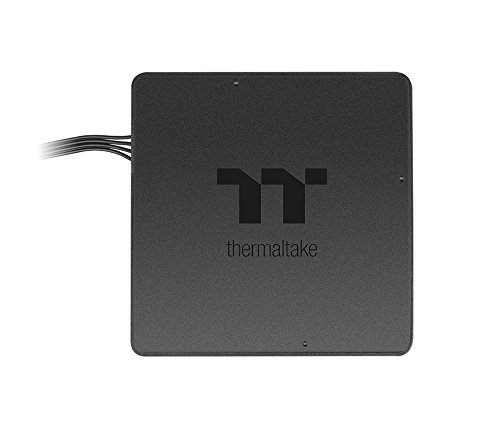 Thermaltake TT Sync SATA Powered 9 Port Addressable LED Controller TT Premium Edition (Compatible with ASUS Aura Sync, GIGABYTE RGB Fusion and MSI Mystic Light Sync) CL-O015-PL00BL-A,1 Pack