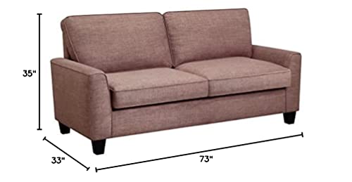 Serta Deep Seating Astoria 73" Sofa in Tan