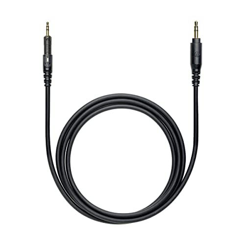 Audio-Technica ATH-M60X On-Ear Closed-Back Dynamic Professional Studio Monitor Headphones Black
