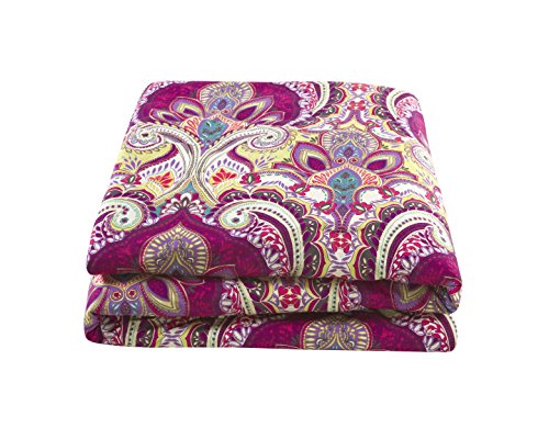 VCNY Home AliciaBohemian Paisley 8 Piece Bed-In-A-Bag Comforter Set, King, Multi