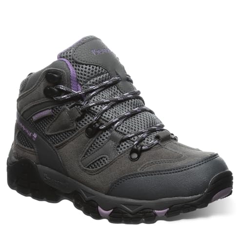 BEARPAW Women's Corsica Wide Gray Fog Size 13 | Women's Bootie | Women's Hiker Boot | Comfortable Hiking Boot