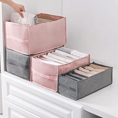 PINK - Shirt Organizer Clothing Storage Drawer Storage