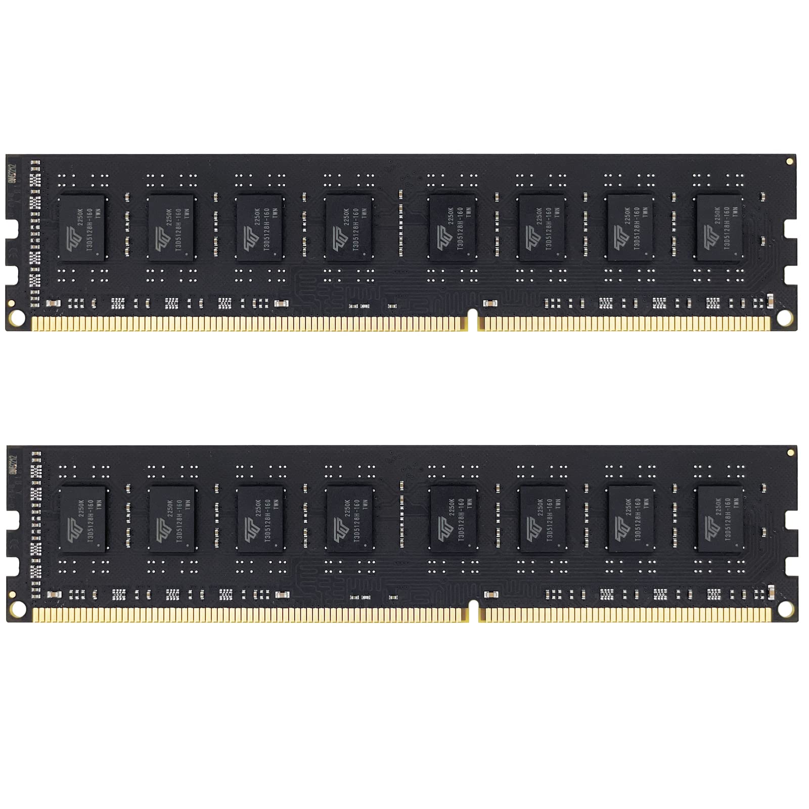 Timetec 8GB KIT (2x4GB) DDR3 / DDR3L 1333MHz PC3-10600 Non ECC Unbuffered 1.5V / 1.35V CL9 Dual Rank for Dell Optiplex 780 DT/MT/SFF Memory Ram Upgrade and More (Low Density 8GB KIT (2x4GB))
