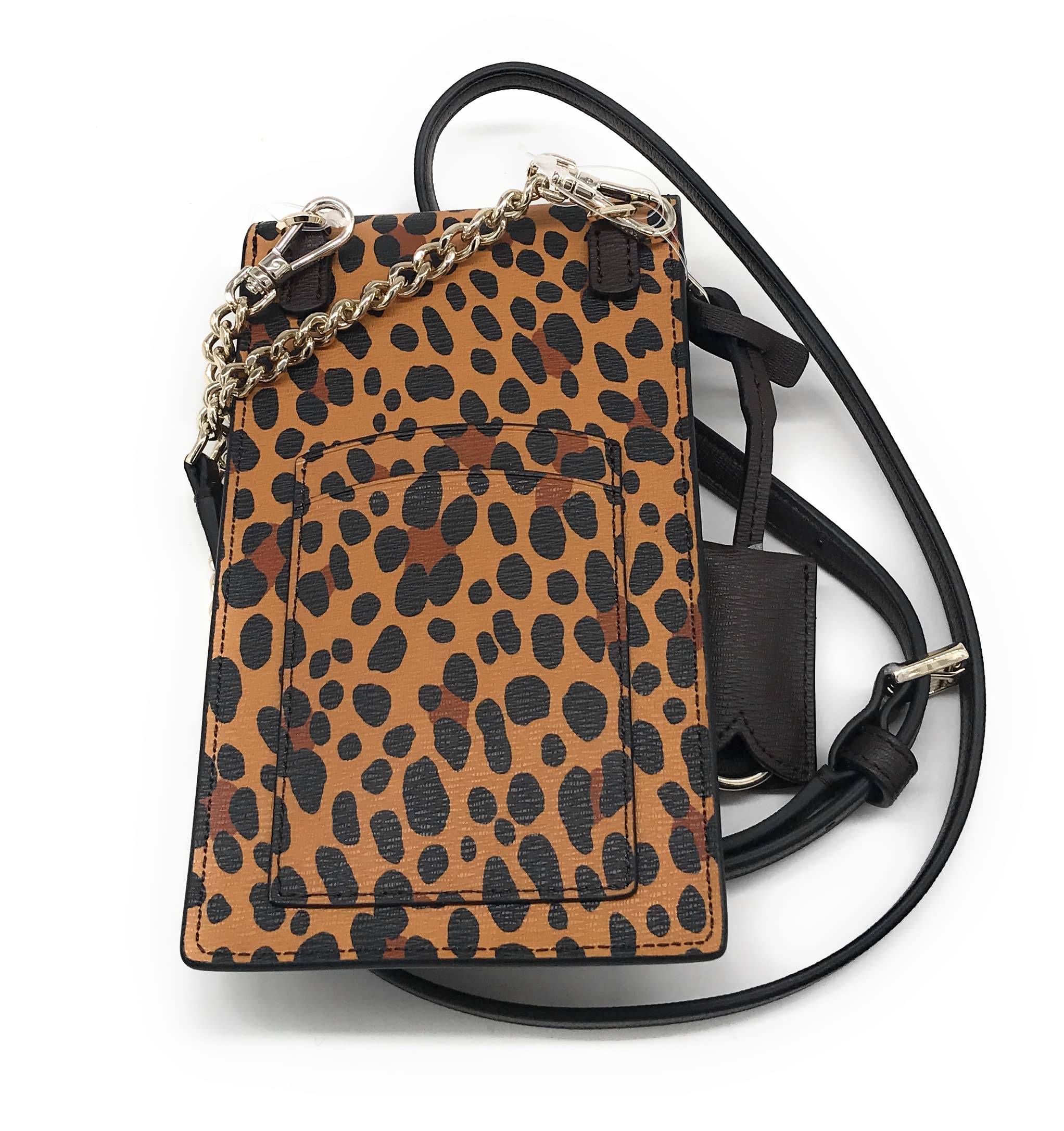 Kate Spade New York Spencer Leopard North South Phone Crossbody