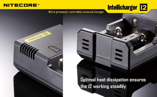 Nitecore i2 Intellicharge Charger for 18650 AAA AA Li-Ion/NiMH Battery