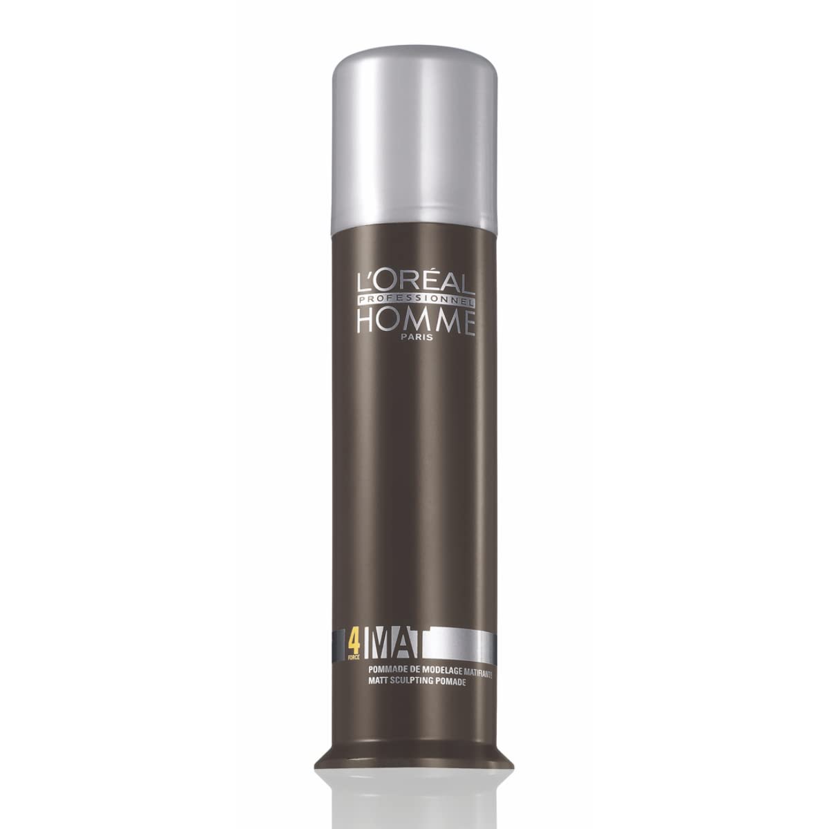 L'Oreal Professionnel Men’s Styling Pomade - For All Hair Types, Provides Medium Hold and Matte Finish