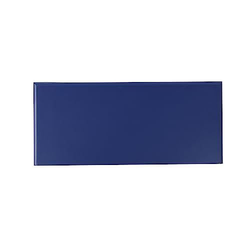 Christopher Knight Home Alana Firwood Cabinet with Faux Wood Overlay, Silver / Navy Blue