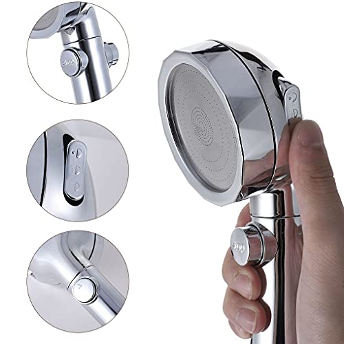 BIENKA Universal Shower Head High Pressure Rain Bath Showers Adjustable Water Saving Showerhead for Home Hotel Bathroom Sprayer