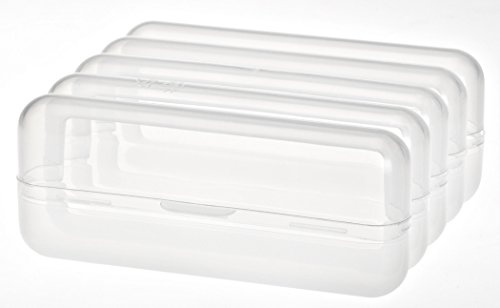 Miles Kimball Hot Dog Keeper Container, One Size Fits All, Clear