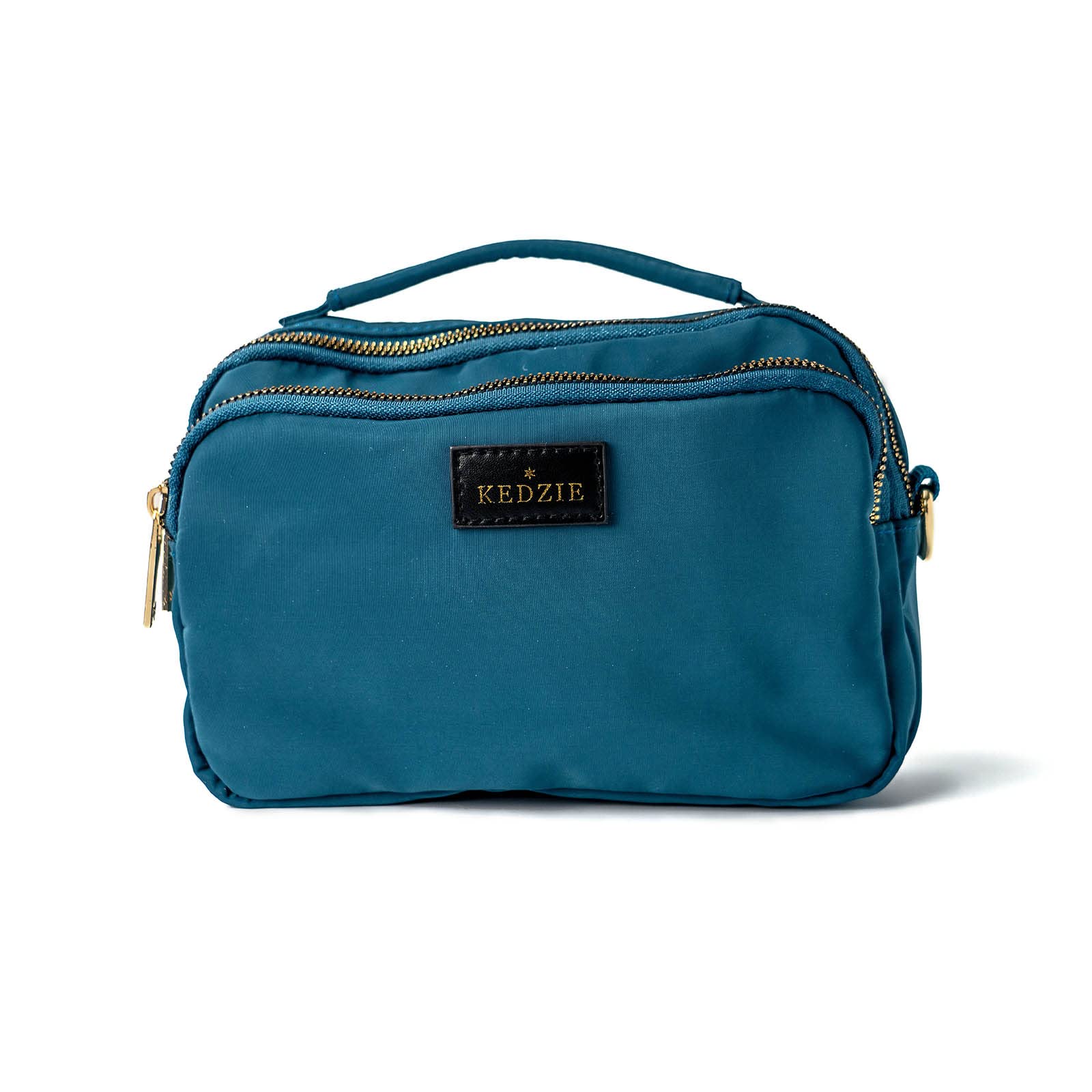 KEDZIE Coast to Coast Crossbody Bag for Women Shoulder Purse Messenger Wallet Lightweight Bag - Teal