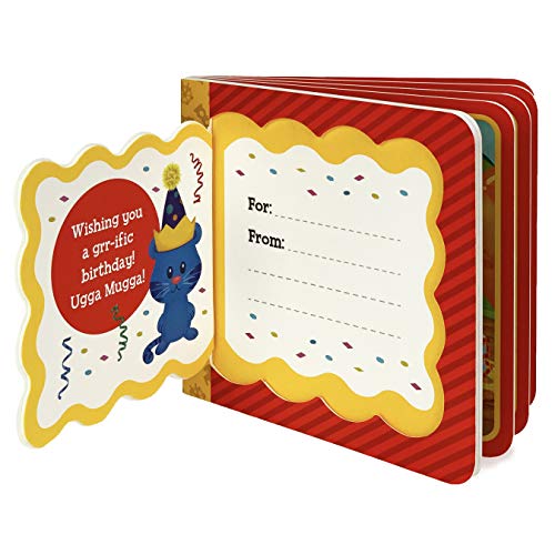 Daniel Tiger Happy Birthday: Little Bird Greetings, Greeting Card Board Book with Personalization Flap, Gifts for Birthdays