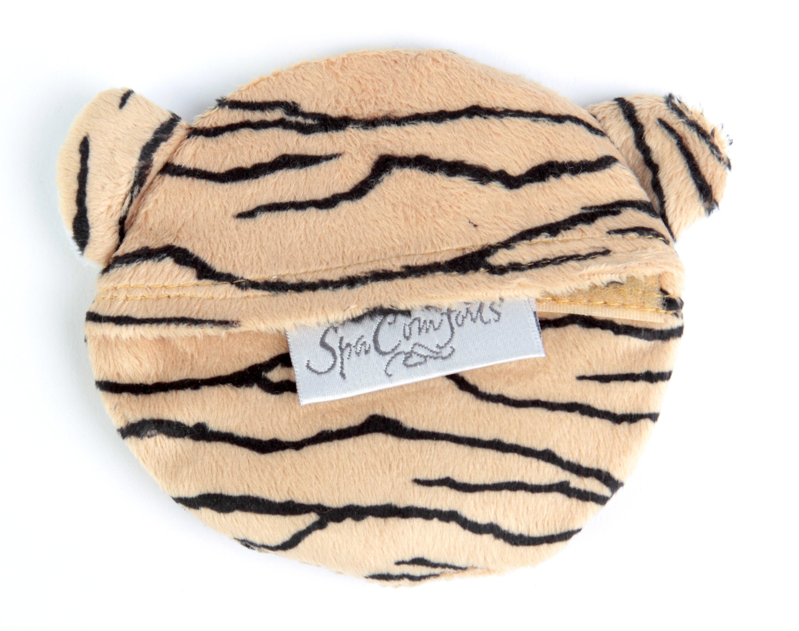 DreamTime Spa Comforts Mommy's Kisses, Reusable Childrens Hot and Cold Pack, Tiger, 1 Count