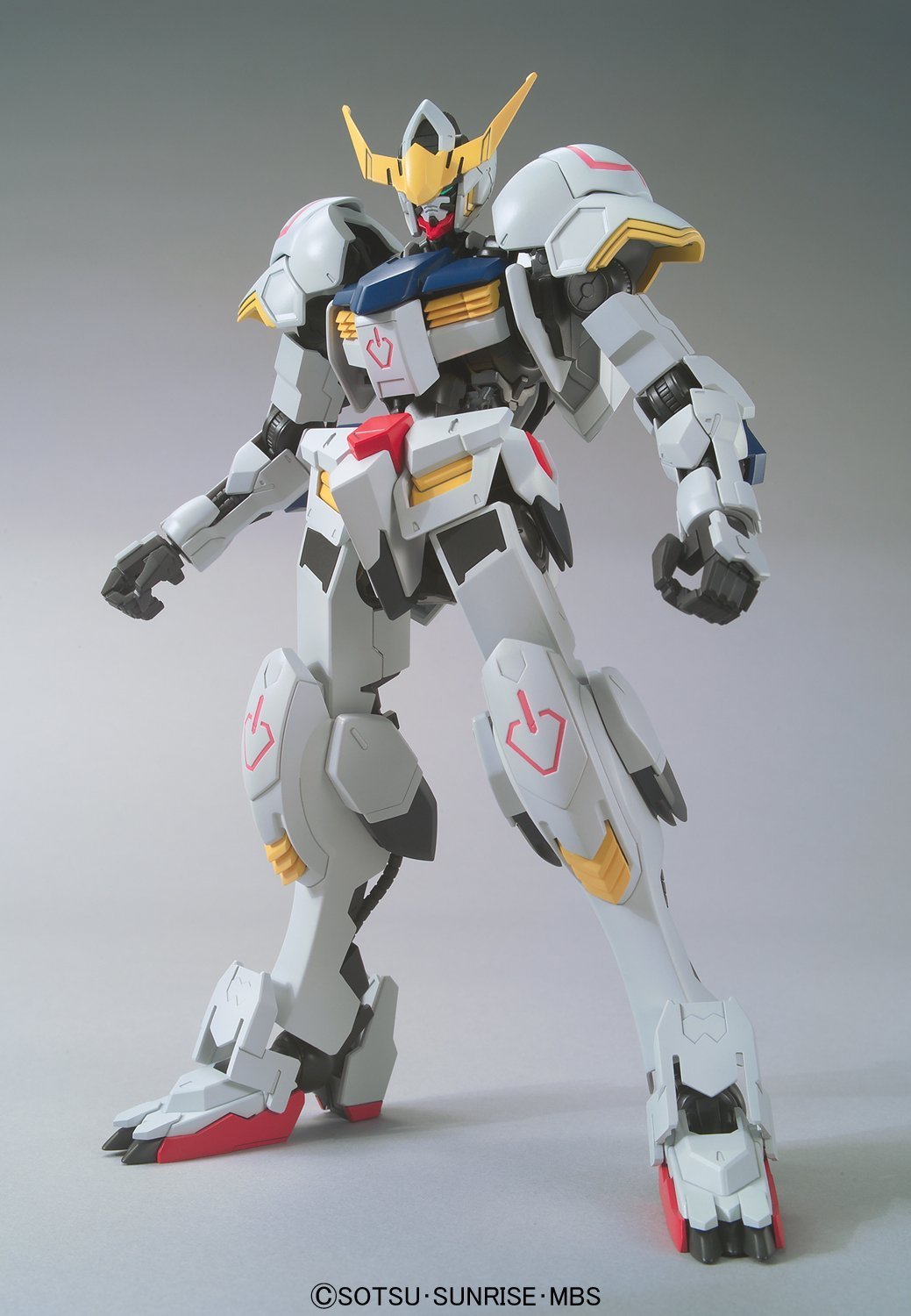 Bandai Hobby Orphans Gundam Barbatos Gundam Iron-Blooded Orphans Action Figure (1/100 Scale)