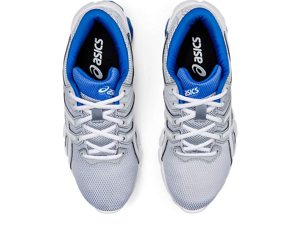 ASICS Kid's Gel-Quantum 90 2 Grade School Running Shoes, 7, White/Fresh ICE
