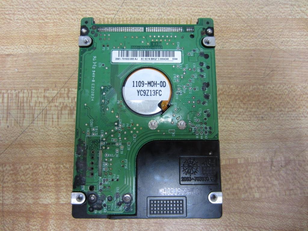WD800BEVE-00A0HT0, DCM DBNTJHNB, Western Digital 80GB IDE 2.5 Hard Drive