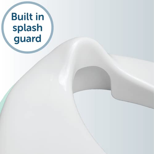 Potty Training Seat for Boys And Girls, Fits Round & Oval Toilets, Non-Slip with Splash Guard, Includes Free Storage Hook - Jool Baby