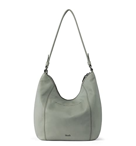 The Sak Sequoia Hobo Bag in Leather, Soft & Slouchy Silhouette, Meadow Crochet II