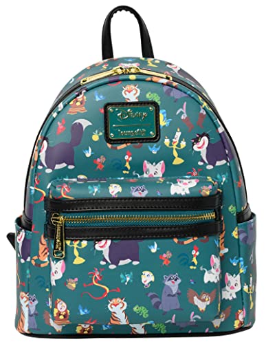 Loungefly Disney Mini Backpack Princess Sidekicks All Over Print Shoulder Bag