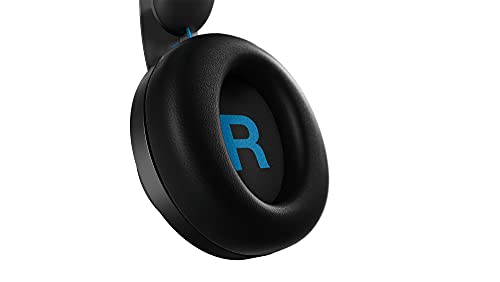 Lenovo Legion H300 Stereo Gaming Headset, Noise-Cancelling Mic, Memory Foam & PU Leather Earcups, Stainless Steel Headband, PC, PS4, Xbox One, Nintendo Switch, Mac, GXD0T69863, Black
