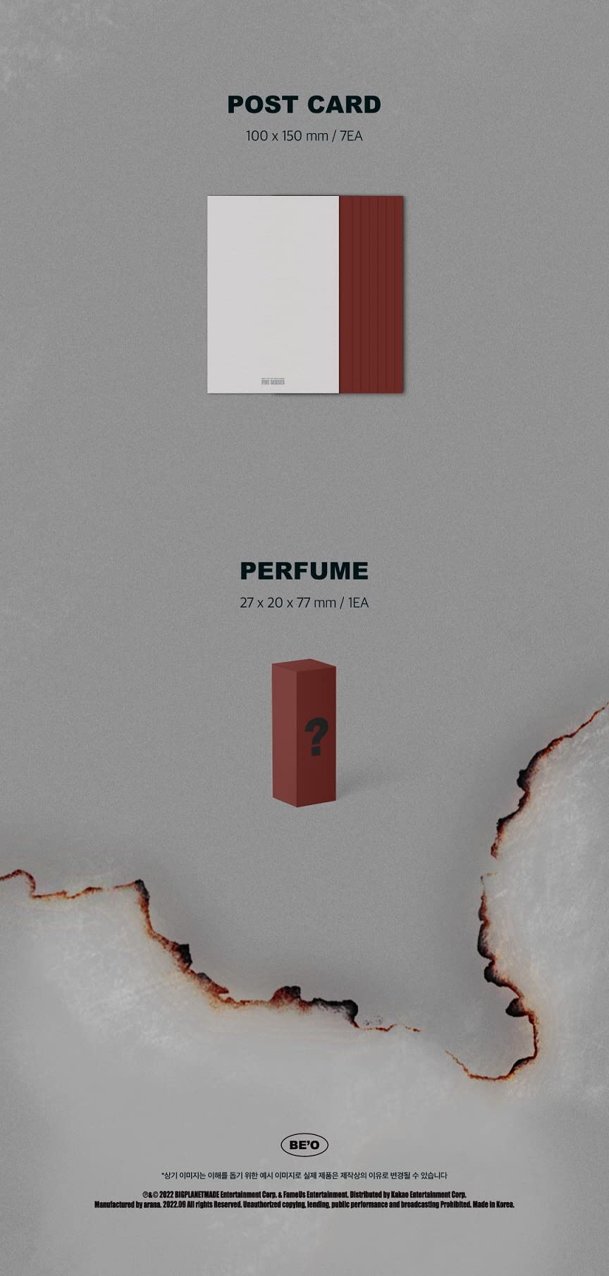 BE'O - 1st Mini Album Five Senses (Five Senses VER.) CD
