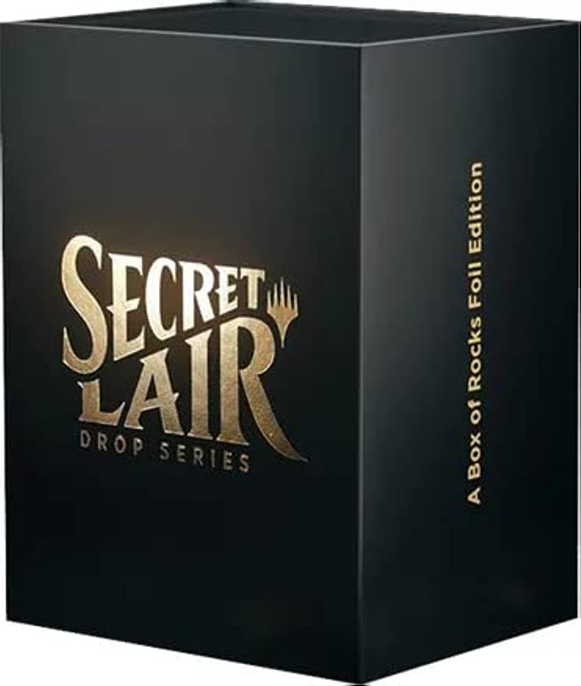 Magic: The Gathering Secret Lair Premium Foil: MTG Secretversary Superdrop Box of Rocks
