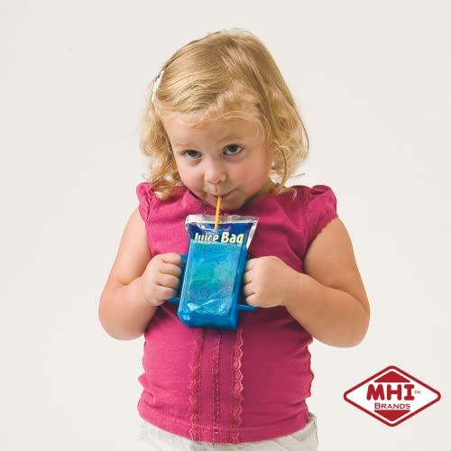 Mommys Helper Juice Box Buddies Holder for Juice Bags and Boxes, Colors May Vary, 1 Pack