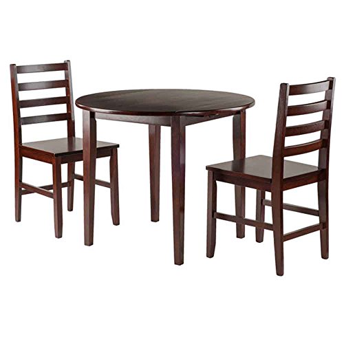 Winsome Clayton, 35.98x35.98x29.16, Walnut, 3 Count