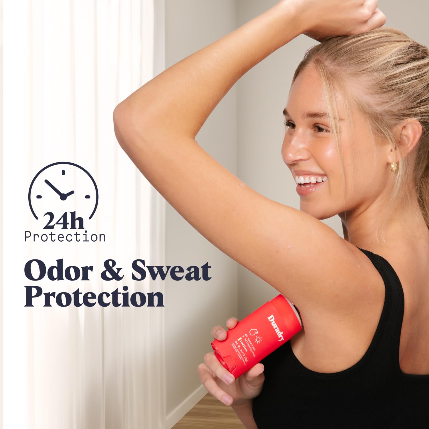 Duradry AM Deodorant & Antiperspirant - Deodorant for Hyperhidrosis, Antiperspirant for Women & Men, Armpit Sweat Protection, Silicone-free - End Game, 2.3 Oz (Pack of 1)
