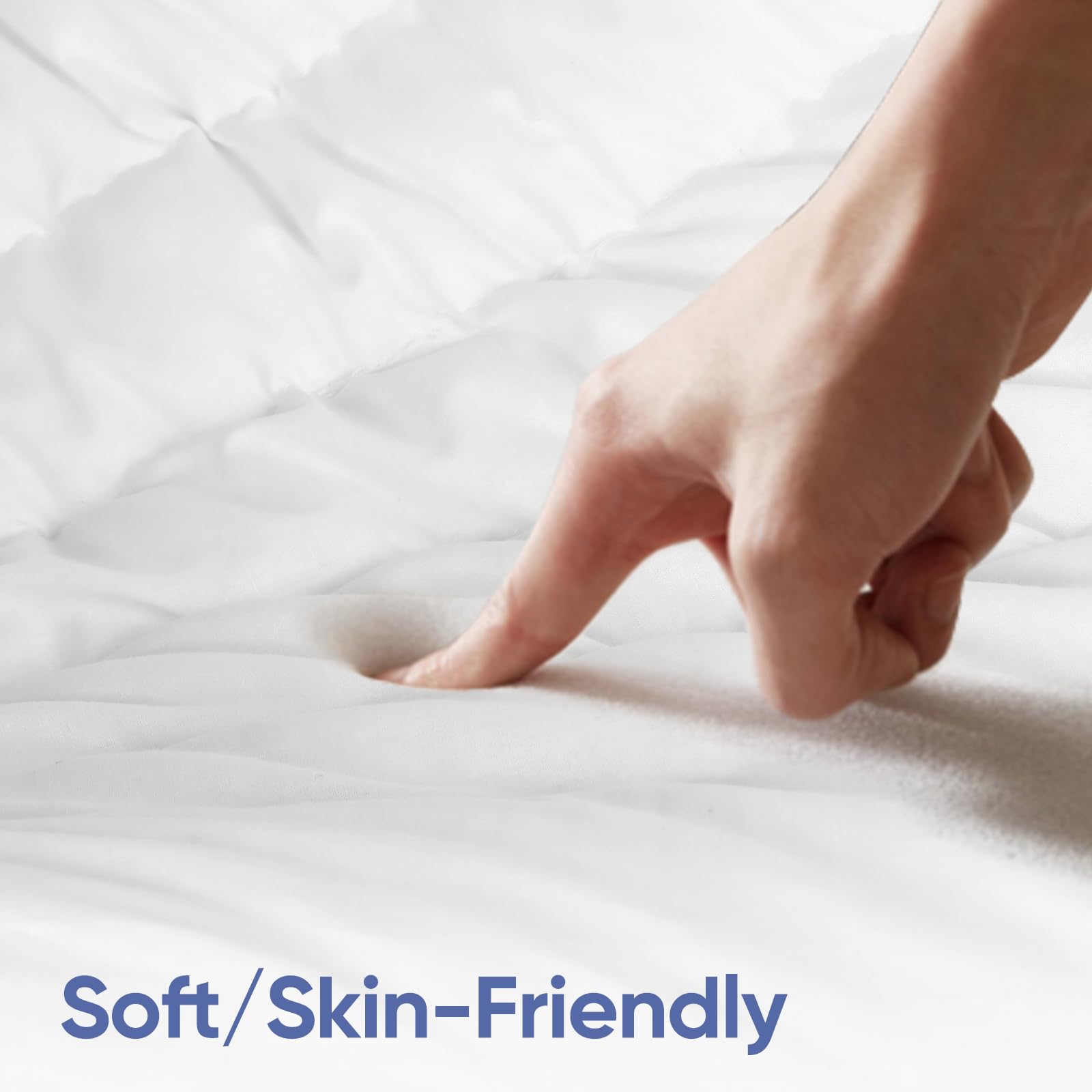 ATsoftwa Slim Flat Body Pillow 19"x59" - 2.5 Inches Height - Thin Stomach Sleeper Bed Pillows for Sleeping with Cotton Cover-Ultra Thin Low Profile