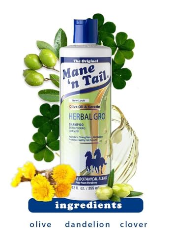 Mane N Tail Herbal Gro Shampoo, 12 Ounce