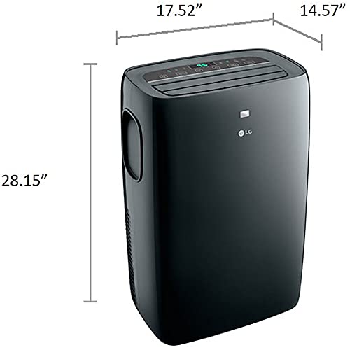 LG 8,000 BTU (DOE) Smart Portable Air Conditioner, Cools 350 Sq.Ft. (10' x 35' Room Size), Smartphone & Voice Control Works ThinQ, Amazon Alexa and Hey Google, 115V