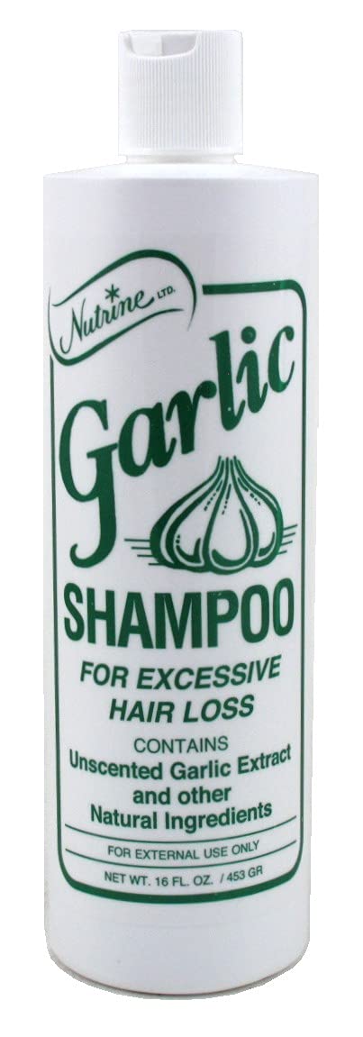 Nutrine Garlic Shampoo 16 oz. Unscented (3-Pack)