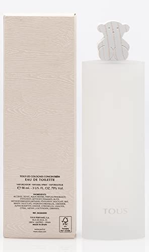 TOUS LES COLOGNES WOMAN 90ML EDT, 3/concentrate edt spray 3 Ounce (2016 edition), clear
