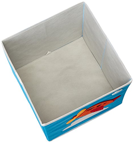 Paylak SCR641 Kids Storage Organizer Bins Fabric Set of 3 Train Plane Car