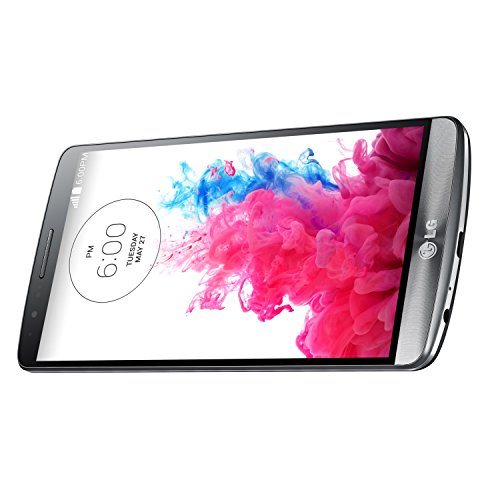 LG G3 D851 4G LTE, 32GB, (GSM Unlocked) Smartphone, Metallic Black