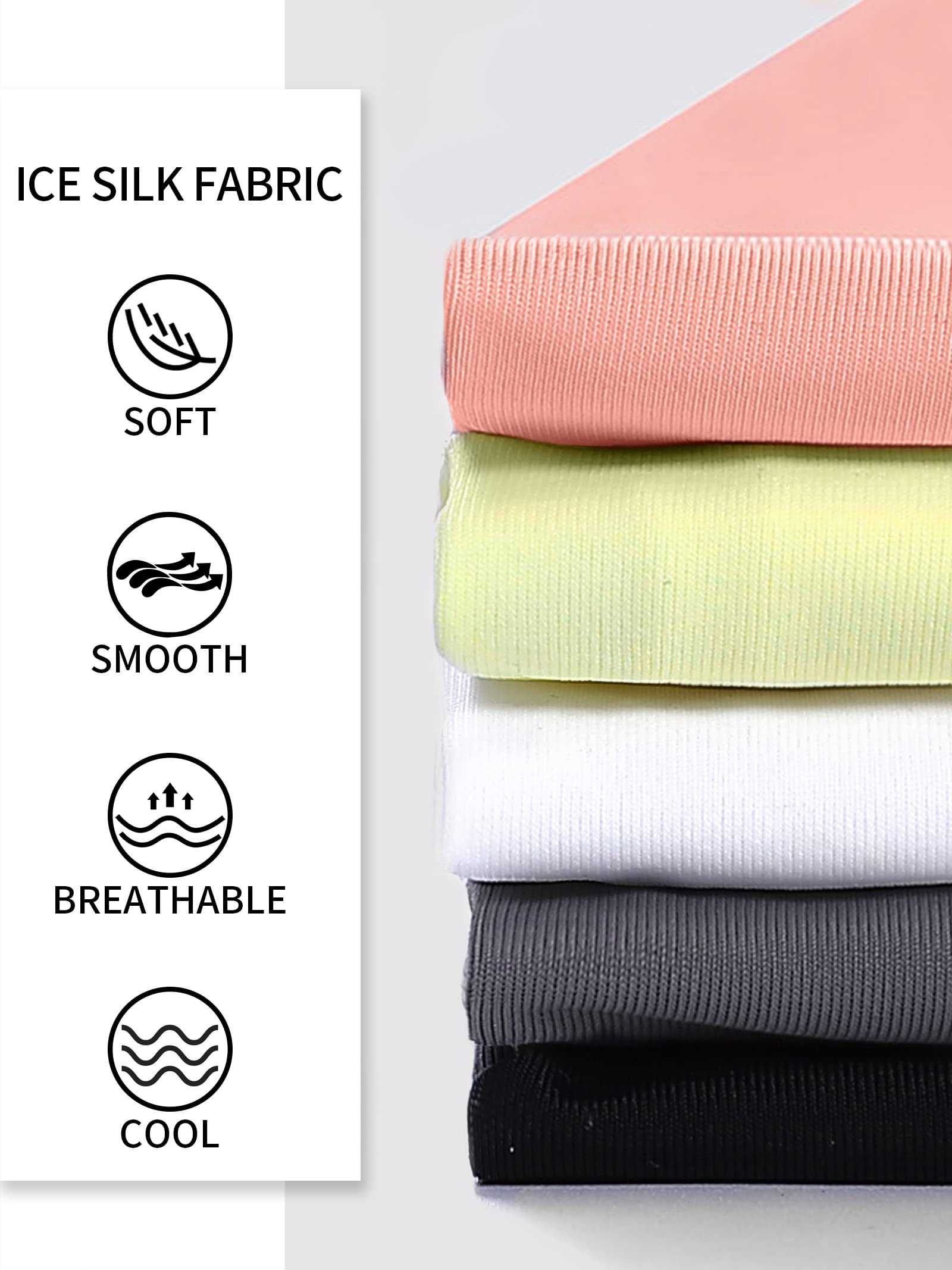 ATTRACO Workout Tops for Women Short Sleeve Flowy Athletic T-Shirt Open Back Yoga Shirts White