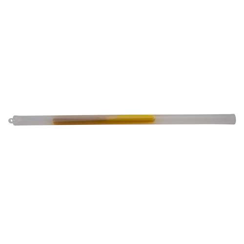 Cyalume Military Grade Yellow Glow Sticks - Premium Bright 6β ChemLight Emergency Glow Sticks with 8 Hour Duration (Bulk Pack of 10 Chem Lights)