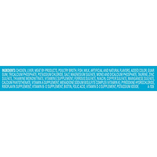 Purina Fancy Feast Pate Wet Cat Food, Creamy Delights Chicken Feast With a Touch of Real Milk - (24) 3 oz. Cans