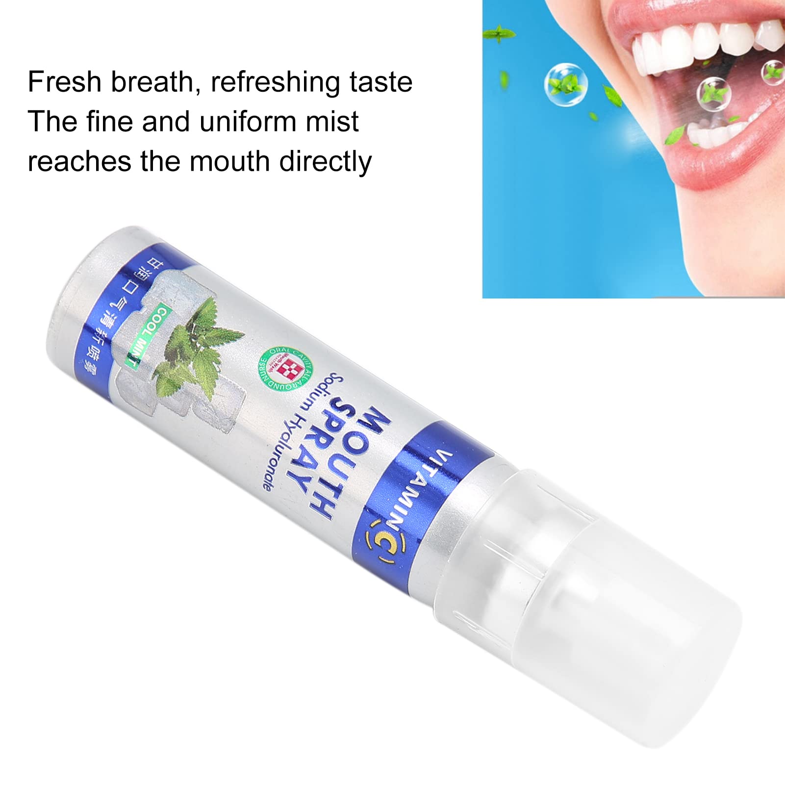 Breath Freshener, Fine Uniform Breath Fresh Spray for Fresh Breath