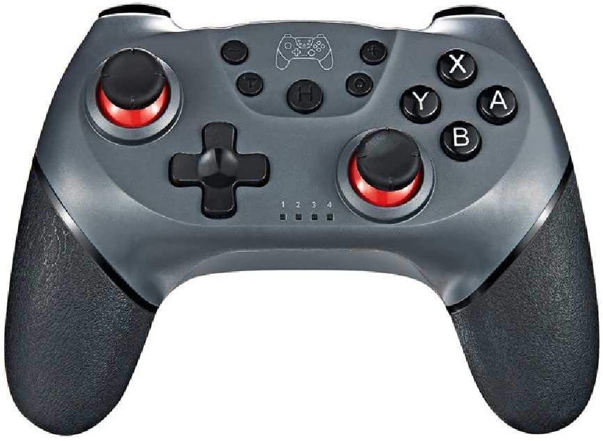 Rzzhgzq Wireless Controller for Switch/Switch Lite, Silver Switch Pro Controller Gamepad Joypad Remote with Gyro Axis, Turbo and Adjustable Wireless Controller for Girl,Boy,Men (SILVER)