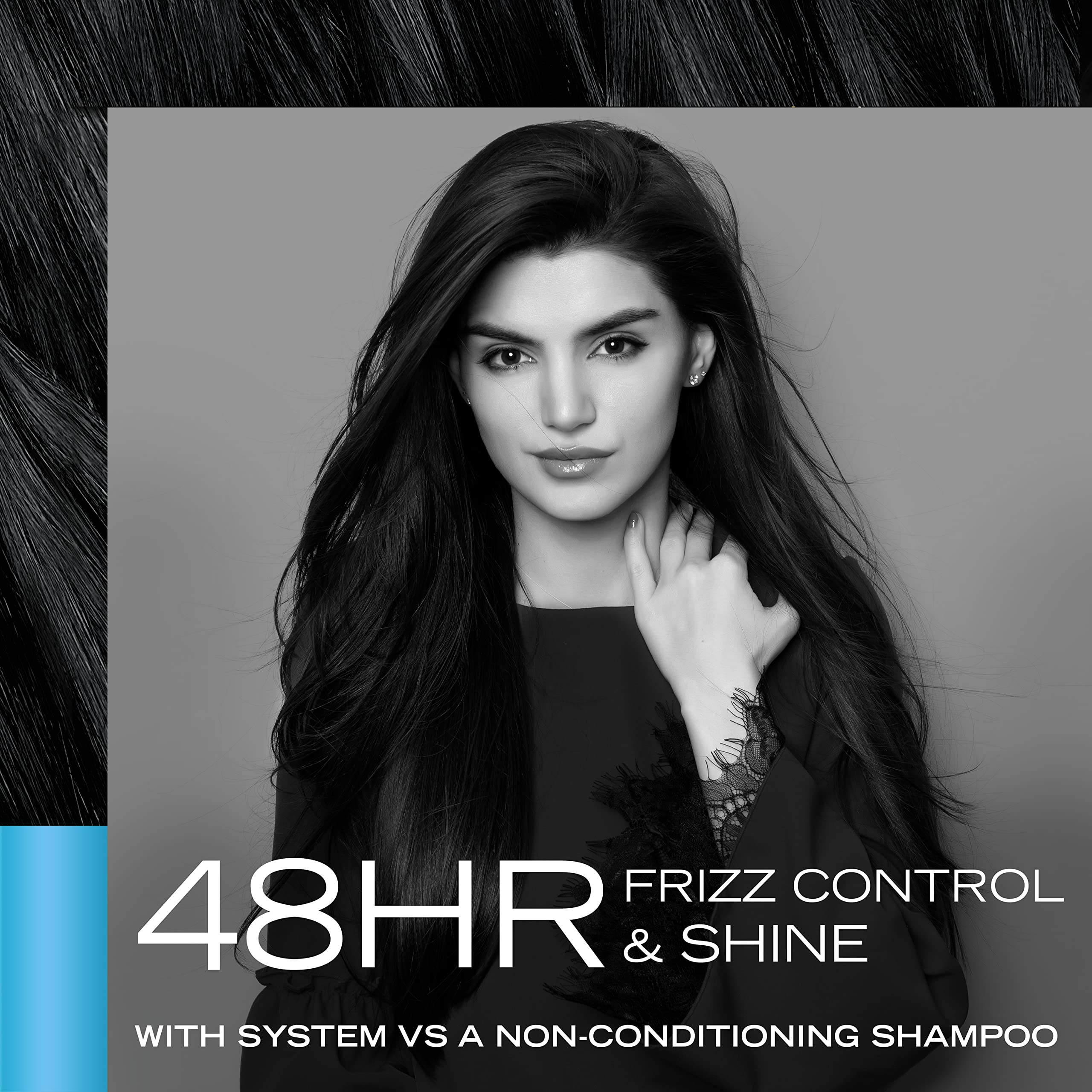 TRESemmé Silky & Smooth Anti-Frizz Conditioner for Frizzy Hair Formulated With Pro Style Technology 28 Fl oz