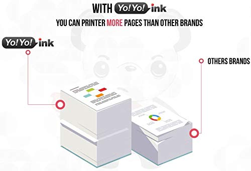 YoYoink Remanufactured Ink Cartridges Replacement for Canon PG-40 CL-41 (1 Black, 1 Color; 2 Pack)